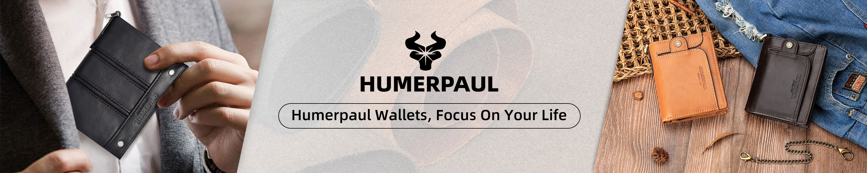Amazon.com: HUMERPAUL: Trifold Wallet