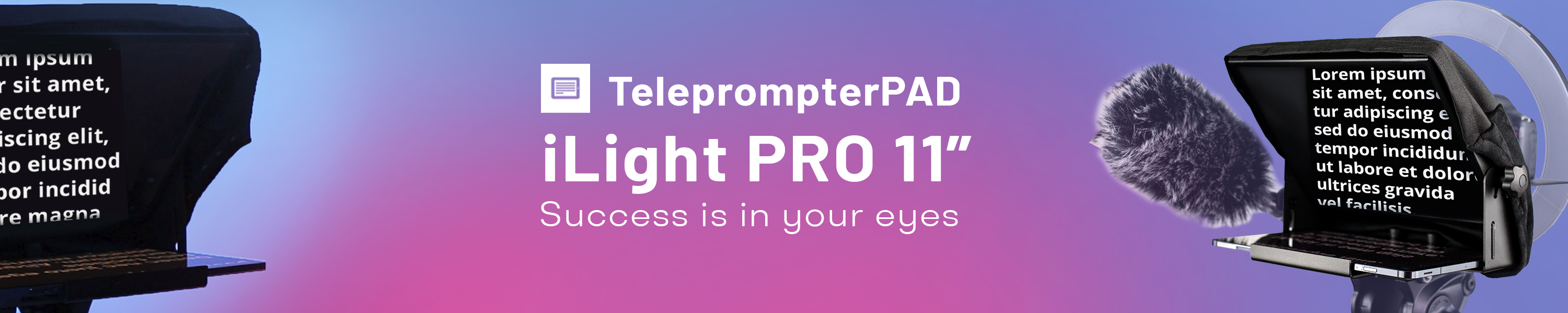 Amazon.com: Teleprompter PAD: iLight PRO 12"