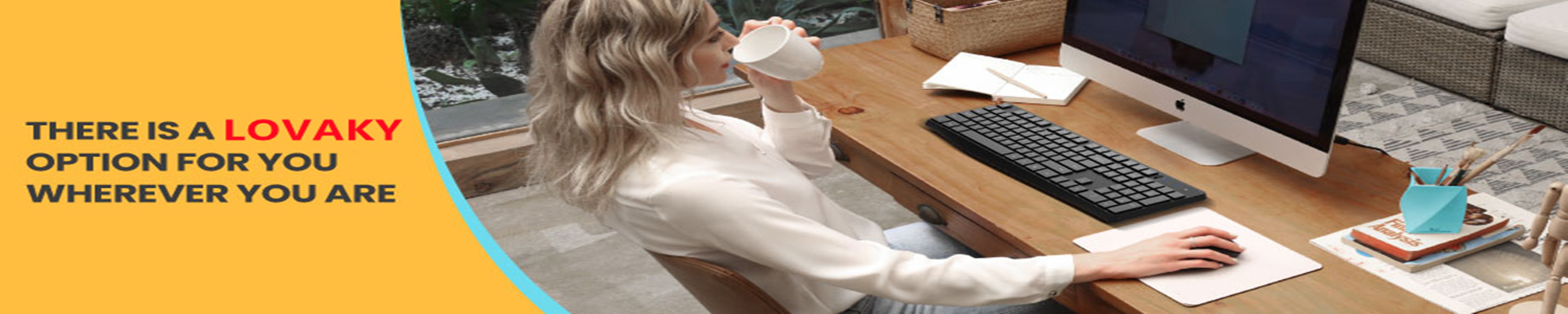 Amazon.com: Lovaky Office Expert: Wireless Keyboard and Mouse