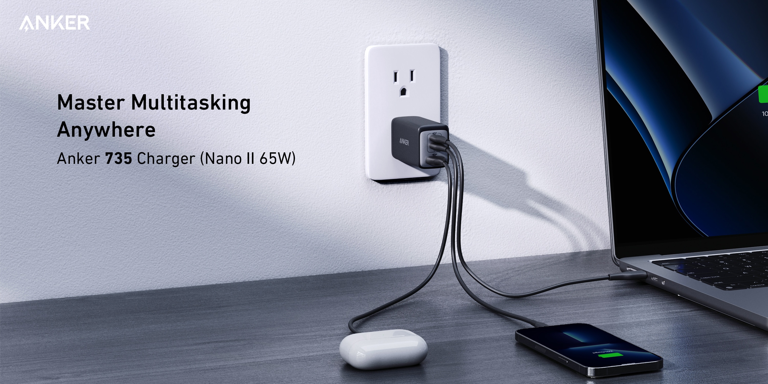 Amazon.ca: Anker: Anker 735 Charger (Nano II 65W)