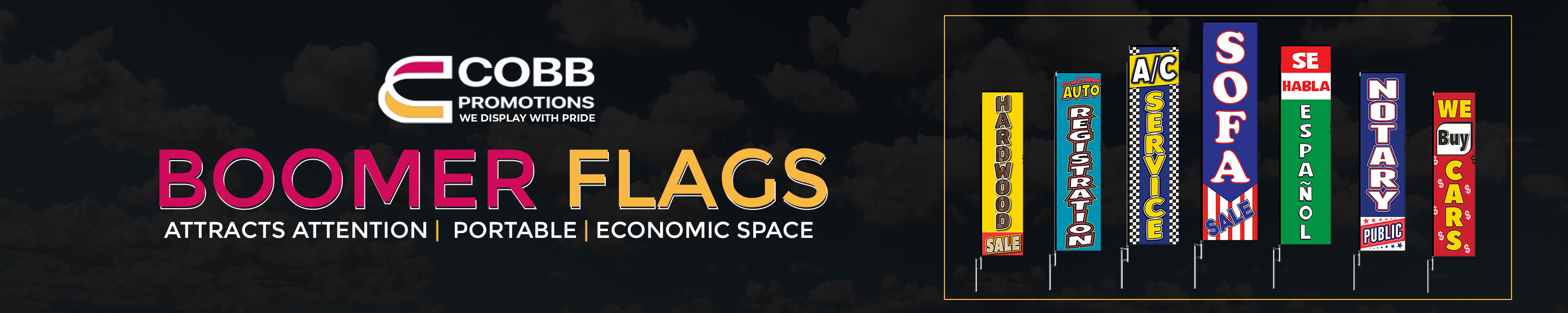 Amazon.com: COBB PROMOTIONS : Patriotic Boomer Flags