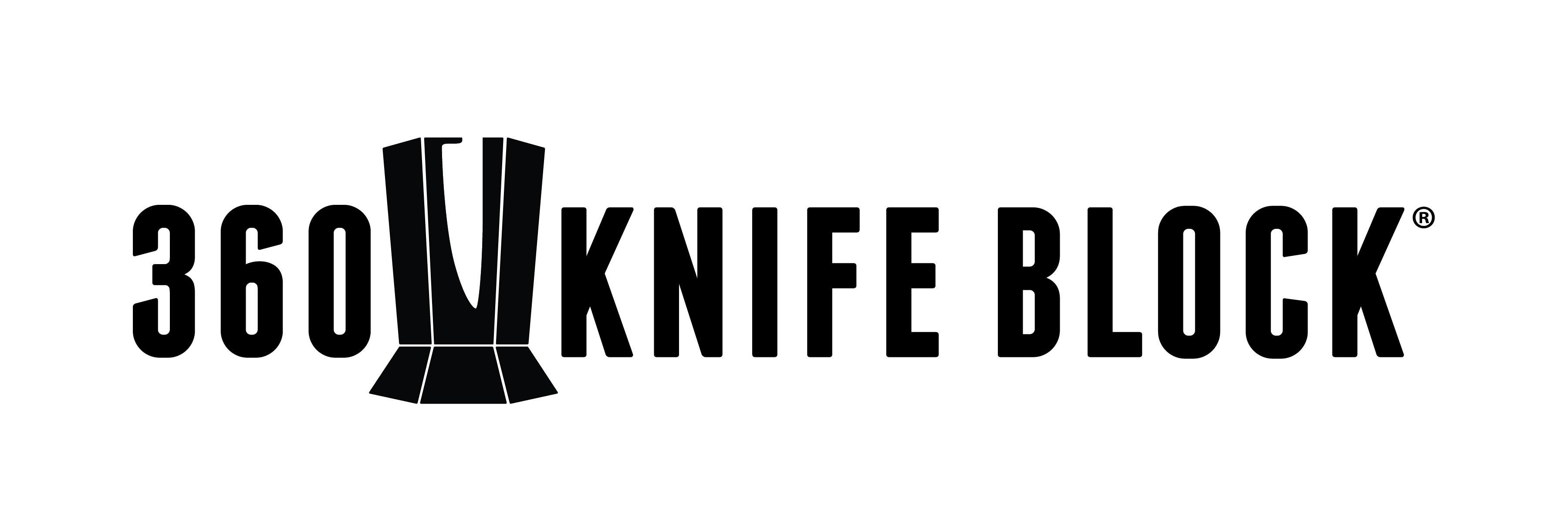 Amazon.com: 360 Knife Block - Handmade in Washington