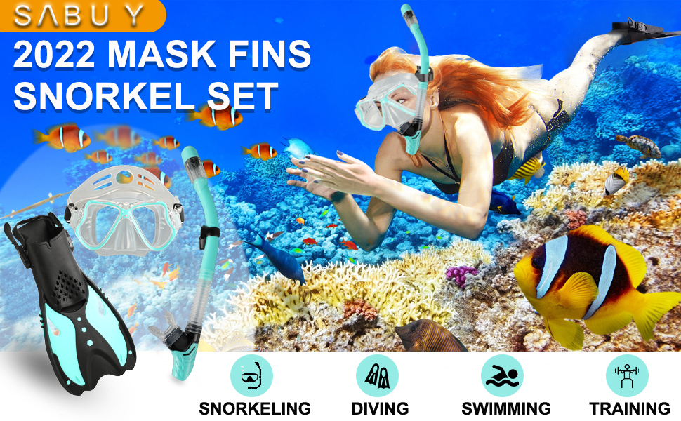 Amazon.com: WELCOME TO SABUY: SNORKEL SET