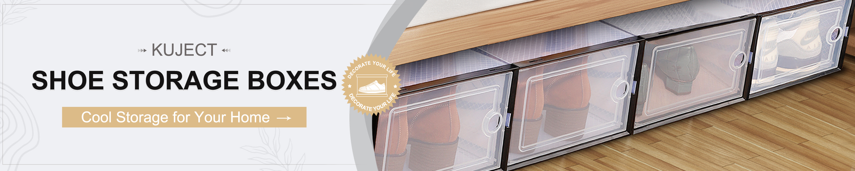 Amazon.com: Kuject: Shoe Storage Boxes