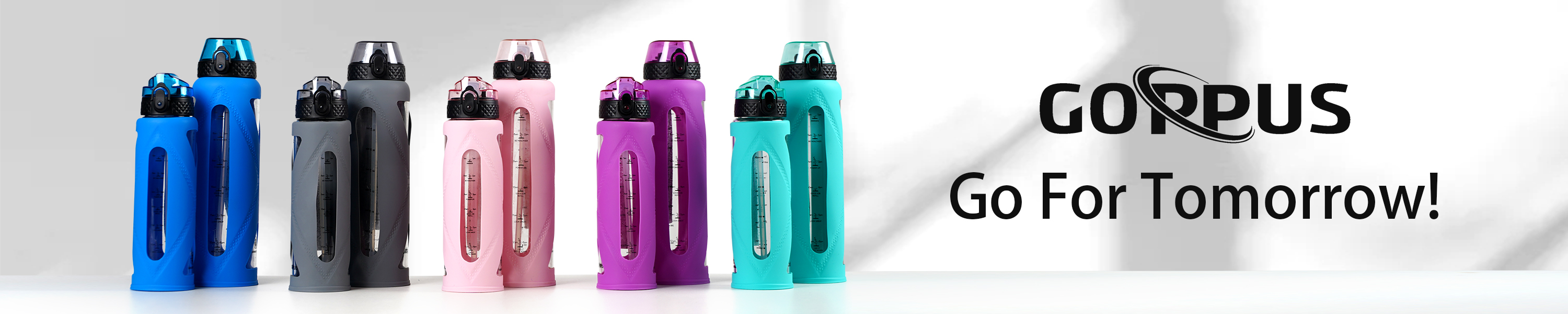 Amazon.com: GOPPUS: Glass Water Bottle