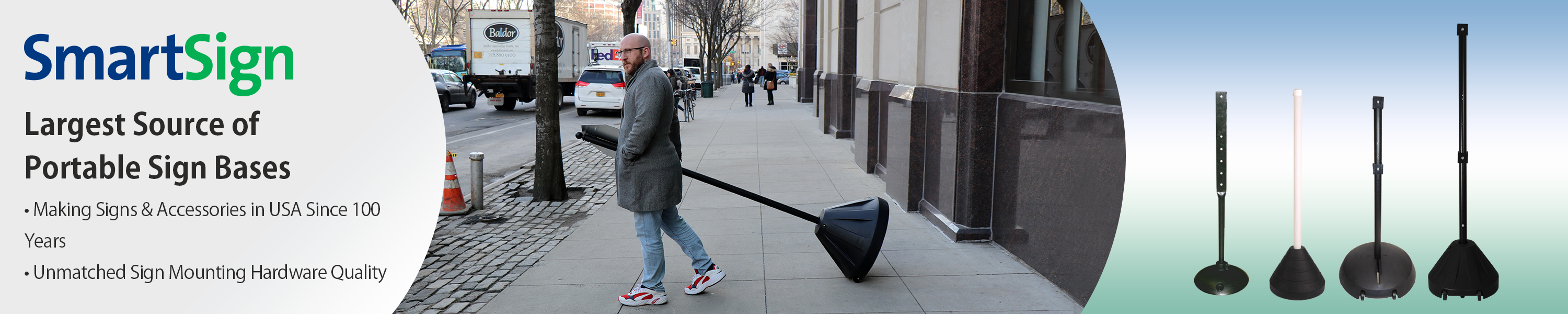 Amazon.com: SmartSign: Portable Sign Base