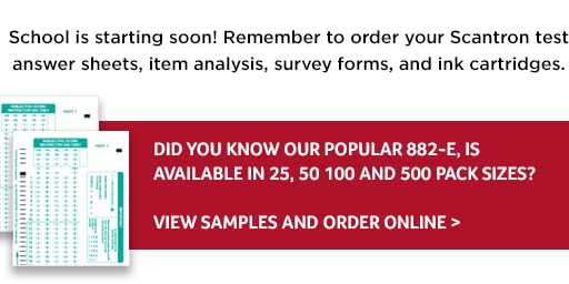 Amazon.com: Official SCANTRON : Scantron for Back To School