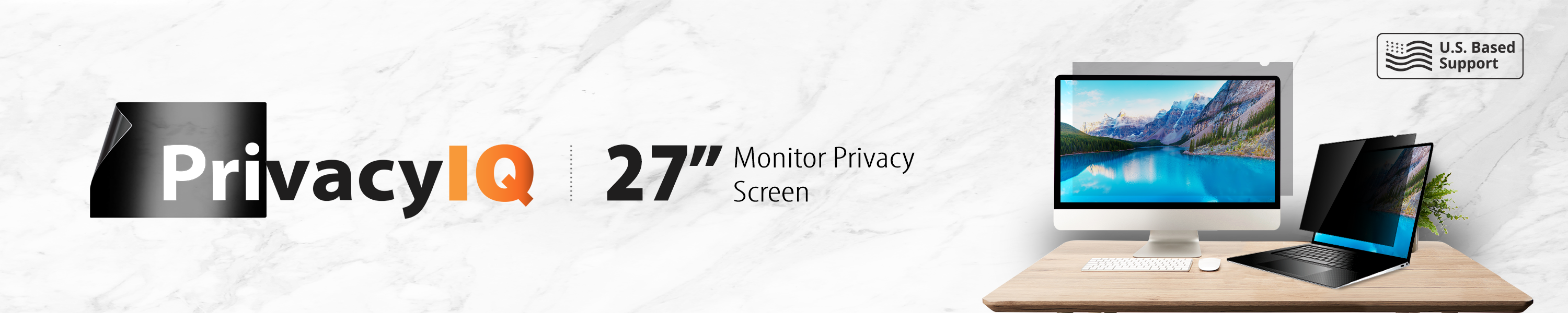 Amazon.com: PrivacyIQ: 27" Privacy Screen