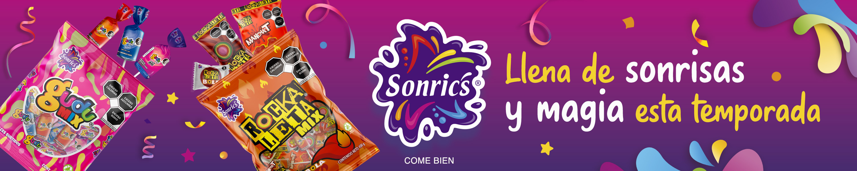 Amazon.com.mx: Sonrics: ROCKALETA MIX