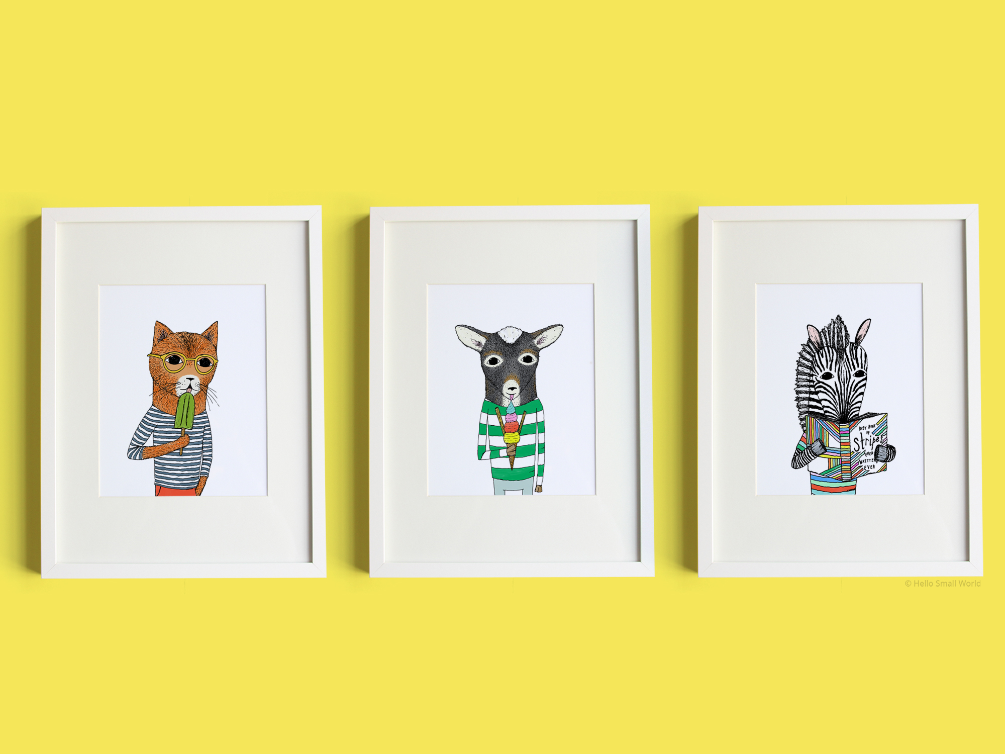 Amazon.com: Hello Small World: PRINTS