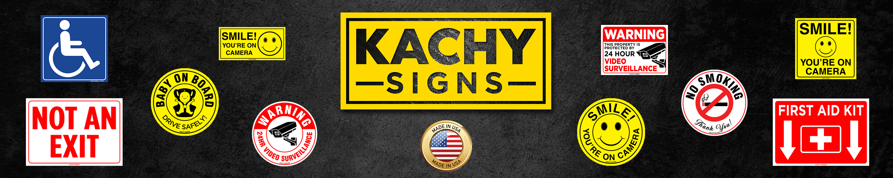 Amazon.com: Kachy Design: Safety Sign Stickers