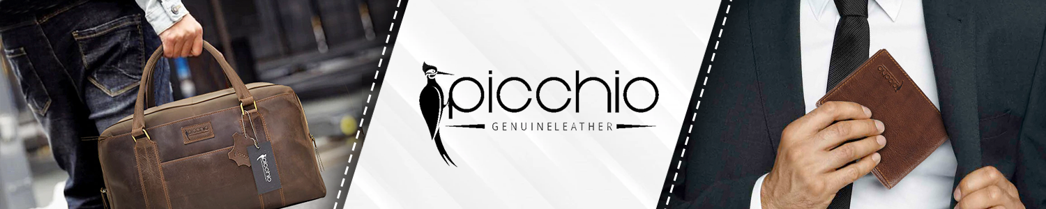 Amazon.com: PICCHIO GENUINE LEATHER