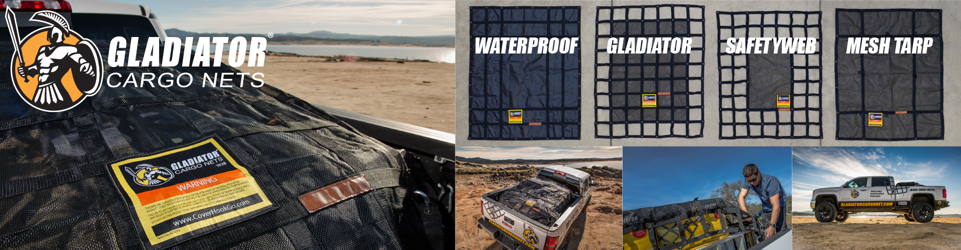 Amazon.com: Gladiator Cargo Nets: Waterproof Gladiator Cargo Net