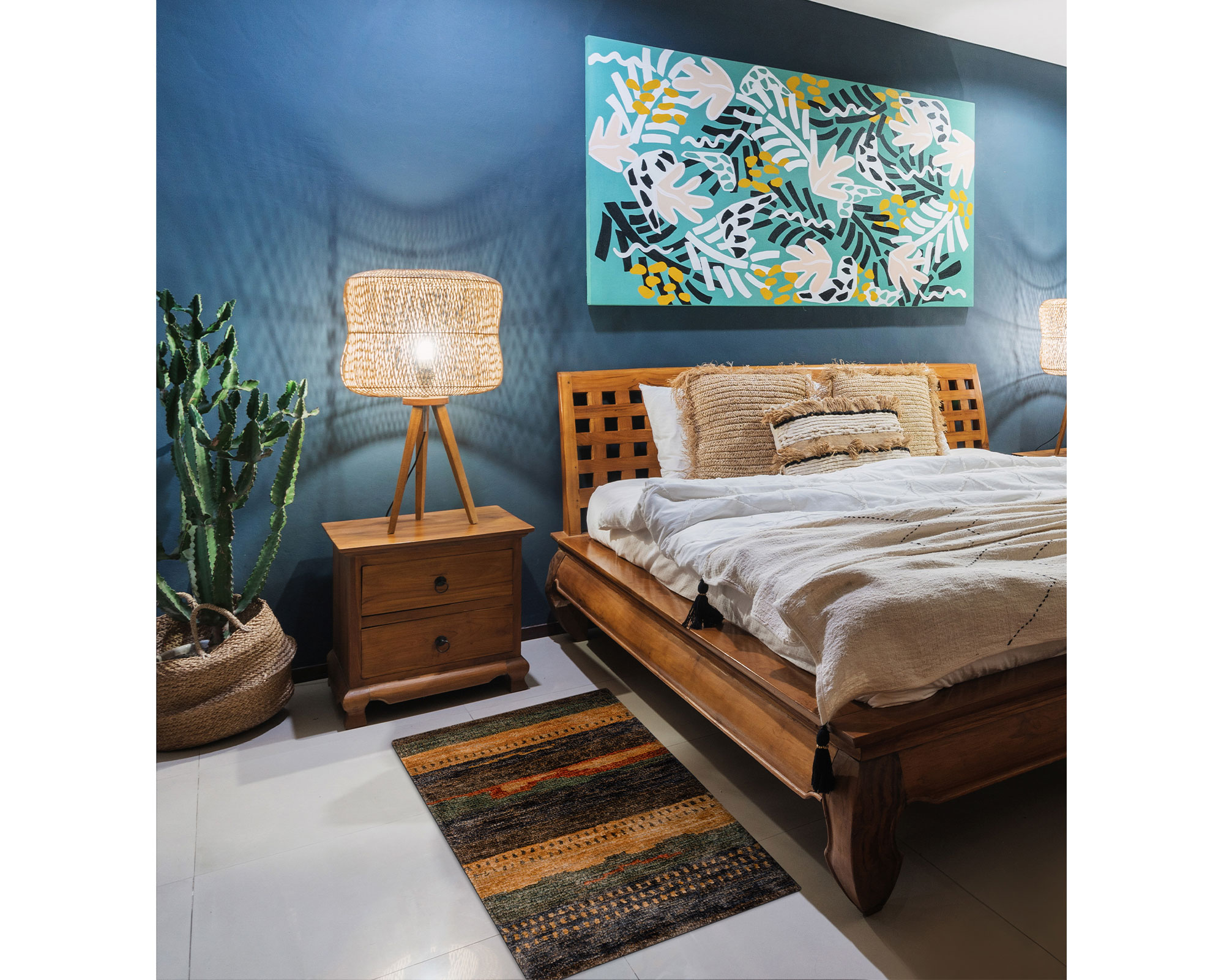 Amazon.com.mx: Tapetes Tufan: Tapetes Pie de Cama Para Recamara