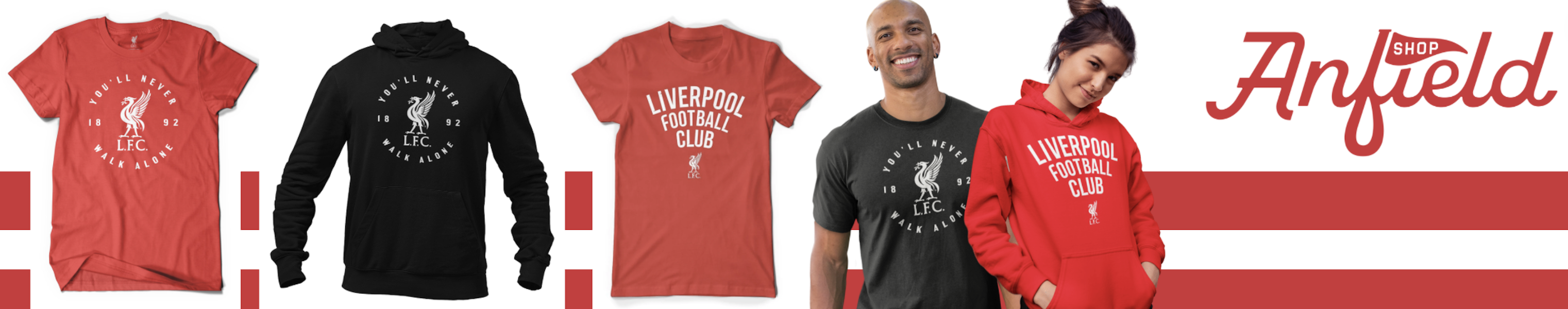 Amazon.com: Anfield Shop: LFC Hoodies and Long Sleeve T-Shirts