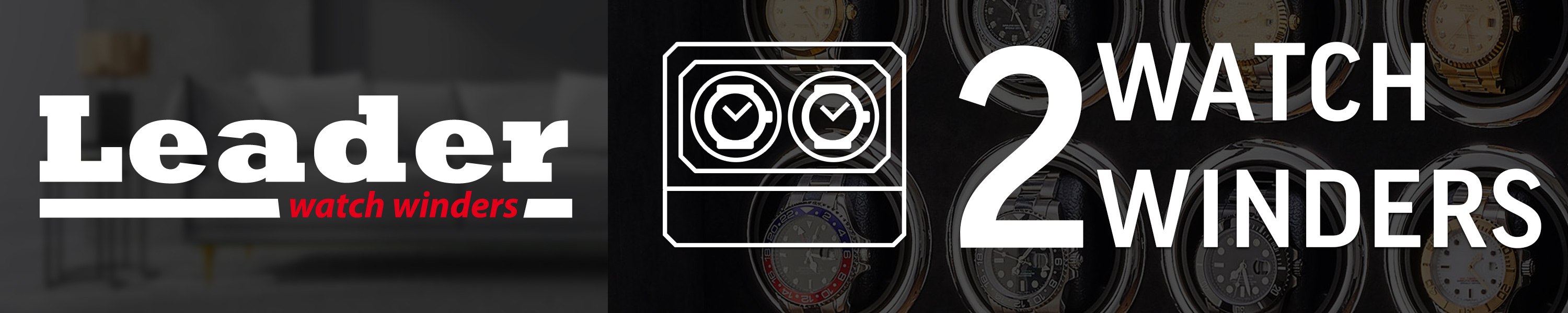 Amazon.com: Leader Watch Winders: 2 Watch Winders