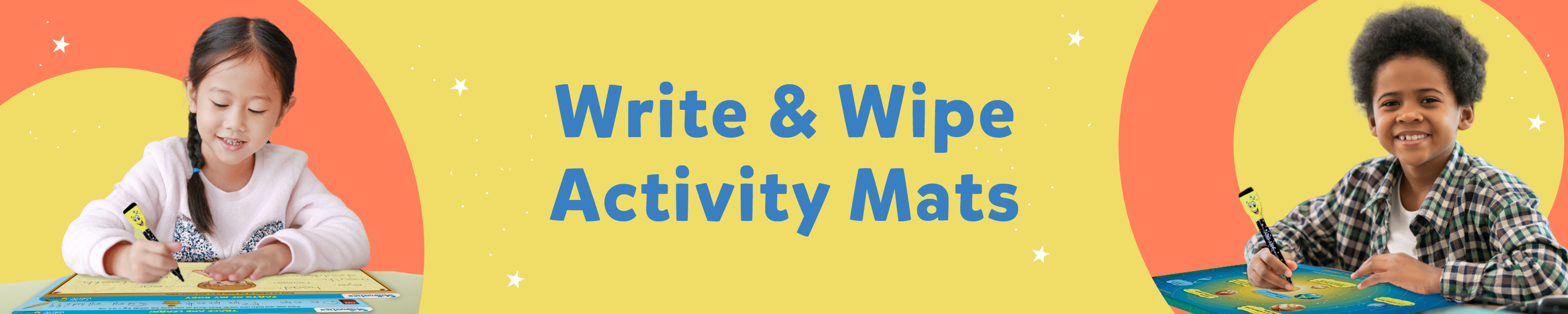 Amazon.com: Skillmatics: Write & Wipe Activity Mats