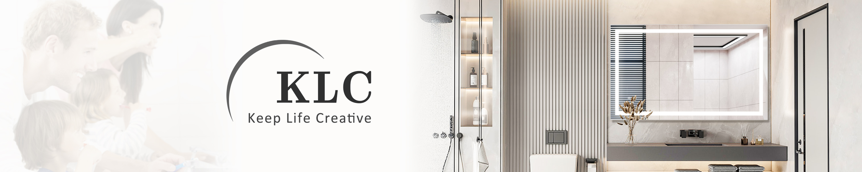 Amazon.com: KLC: Round LED Mirror