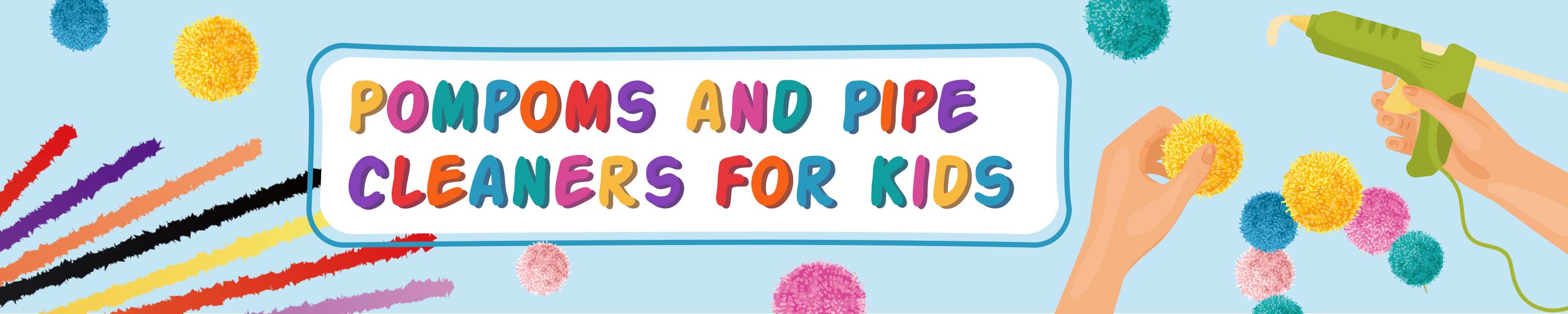 Amazon.com: Caydo: Halloween Pipe Cleaners & Pompoms