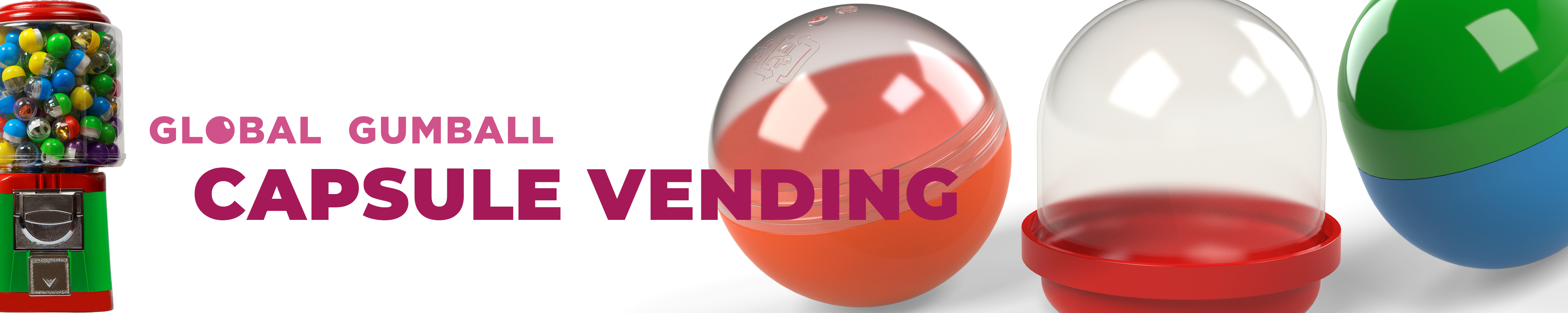 Amazon.com: Global gumball : Capsule Vending Machines