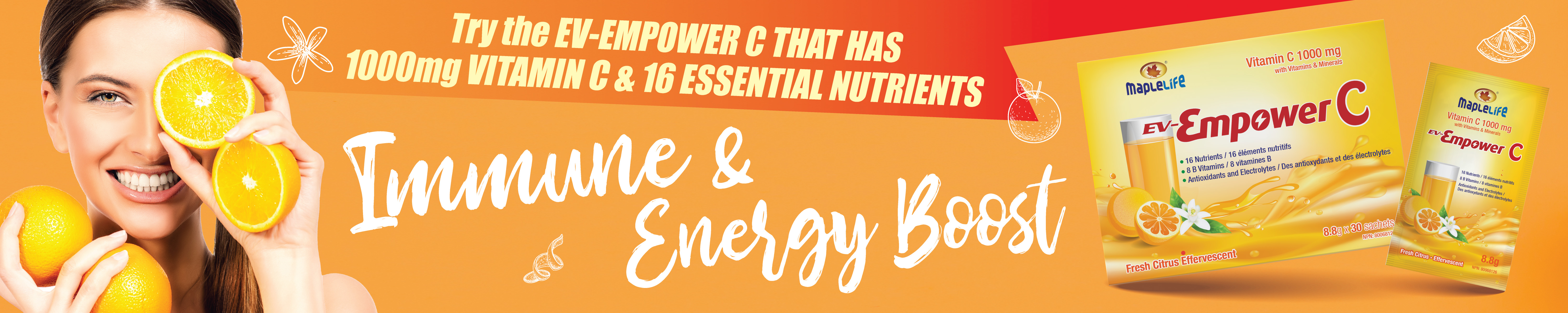 Amazon.ca: Maplelife: EV-Empower C 1000mg