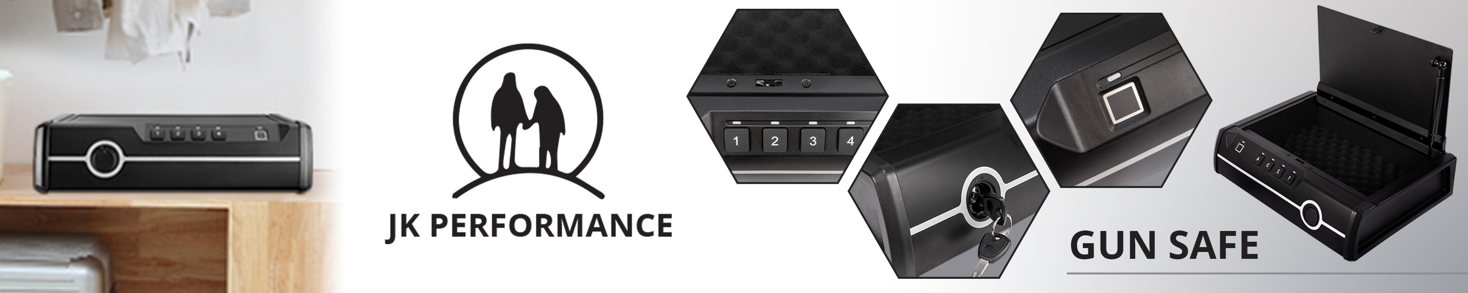 Amazon.com: JK PERFORMANCE: Biometric Gun Safe