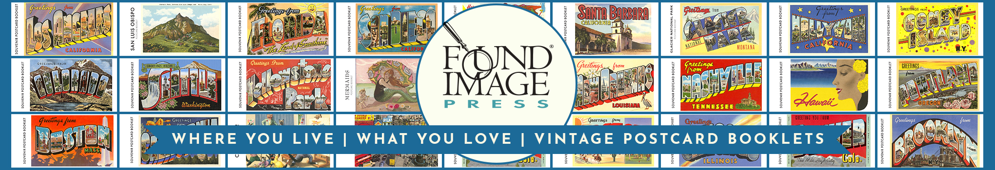 Amazon.com: Found Image Press: Postcard Booklets