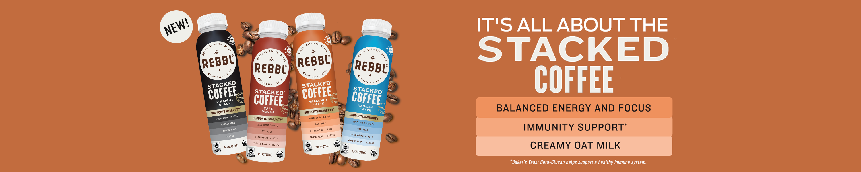 Amazon.com: REBBL: Stacked Coffee