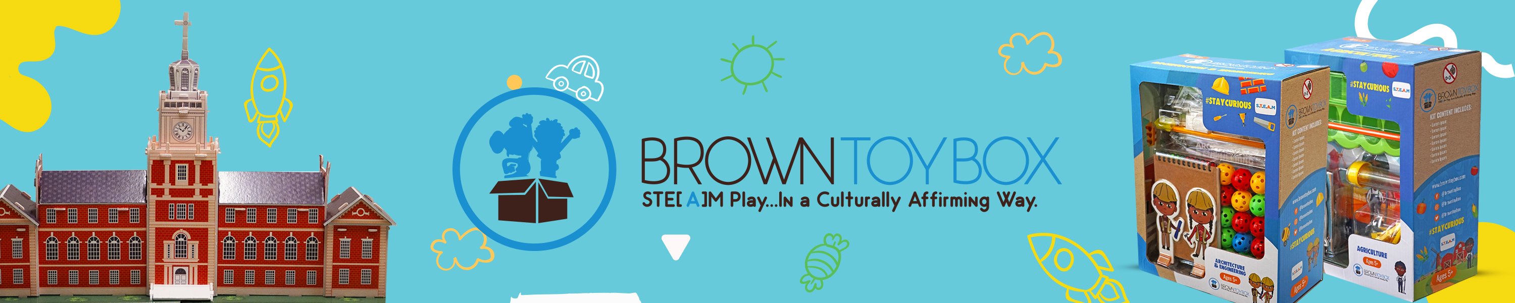 Amazon.com: Brown Toy Box: SHOP BY AGE