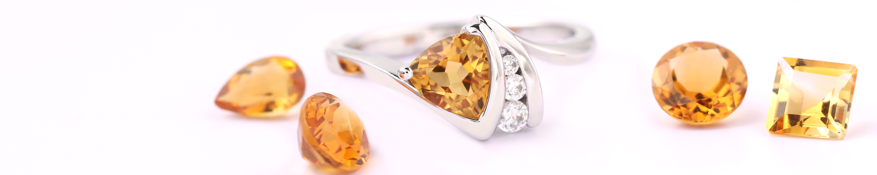 Amazon.com: LUO JEWELRY: Citrine for November
