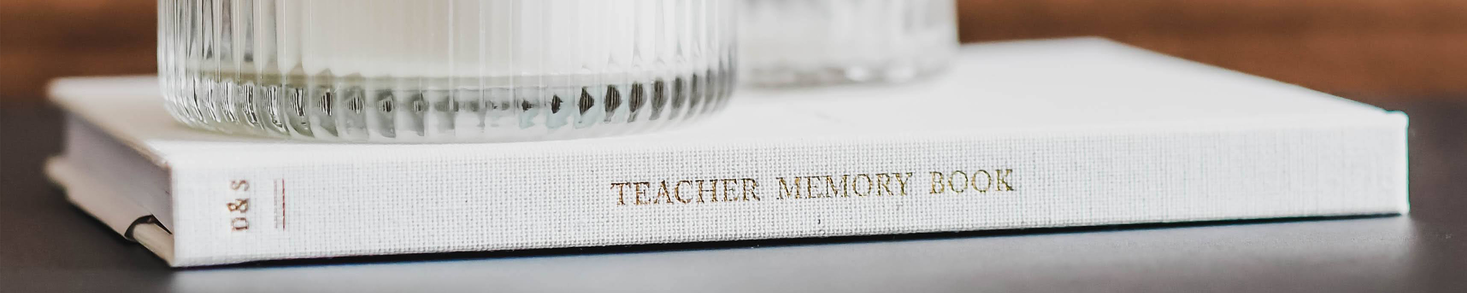 Amazon.com: Duncan & Stone Paper Co.: Teacher Memory Book