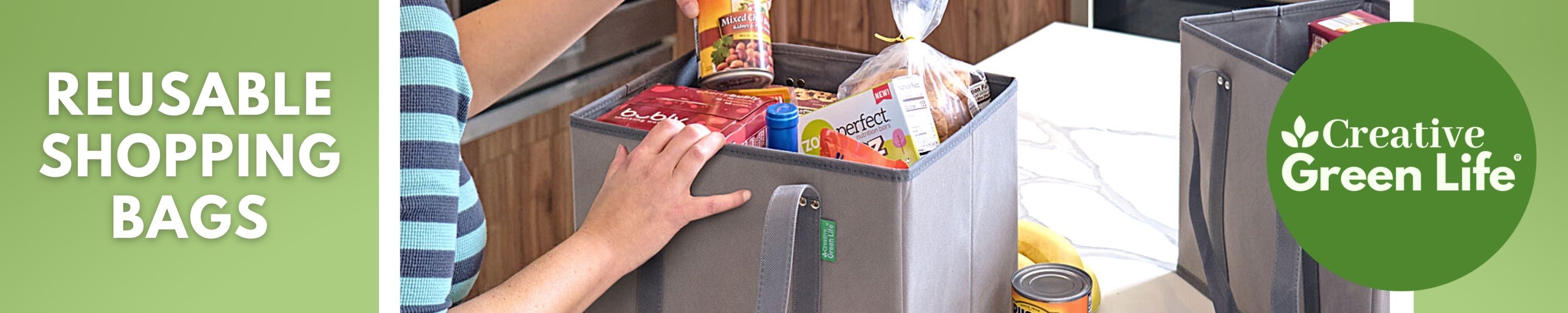 Amazon.com: Creative Green Life: Reusable Grocery Bags