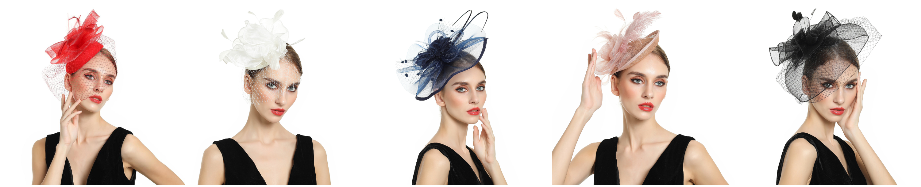 Amazon.com: MSmofei: FASCINATOR HATS