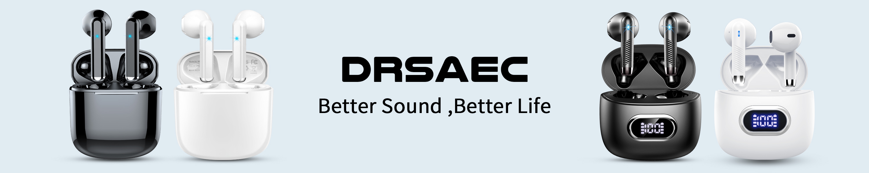 Amazon.com: Drsaec: Bluetooth 5.3 Headphones