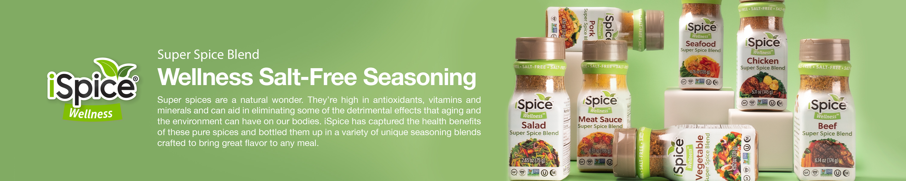 Amazon.com: iSpice: NO Salt, NO Sugar Seasoning