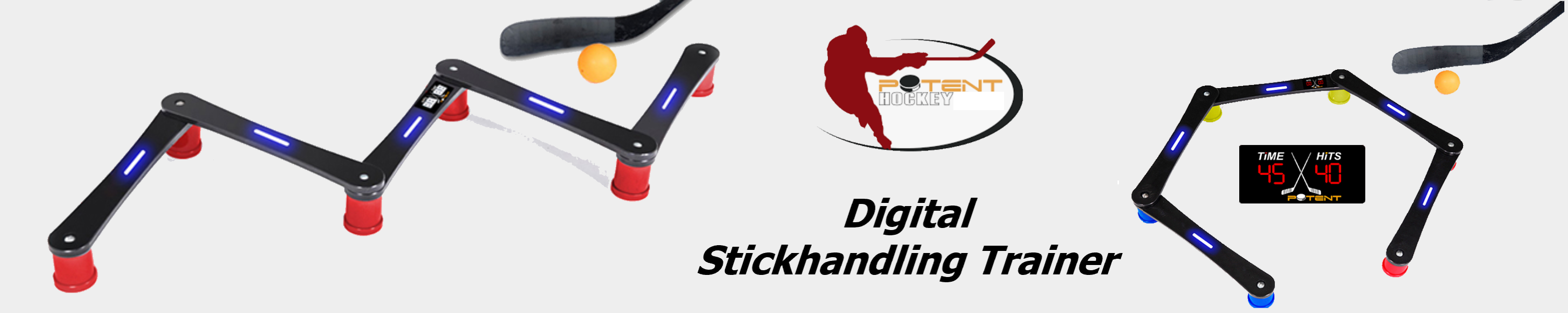 Amazon.com: Potent Hockey: Digital Stick Handling Trainer
