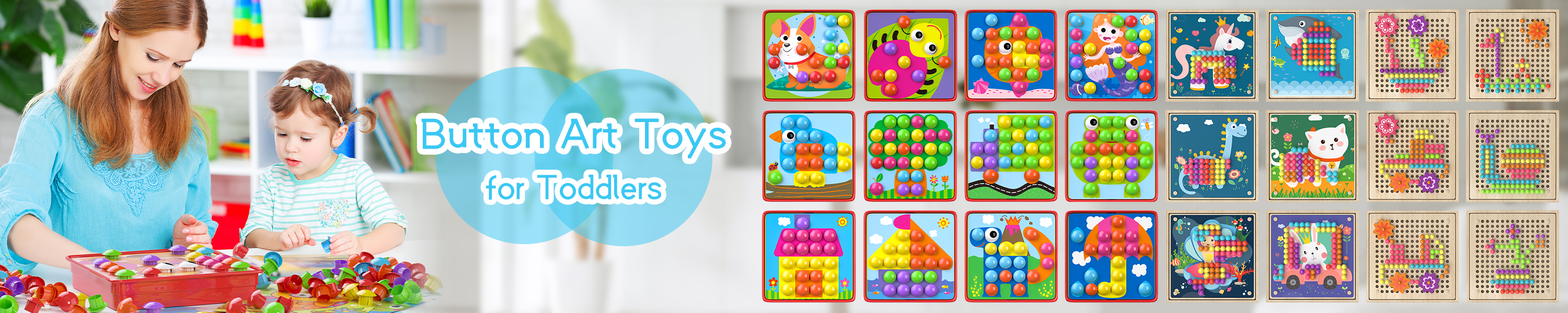 Amazon.com: Theefun: Button Art Toy