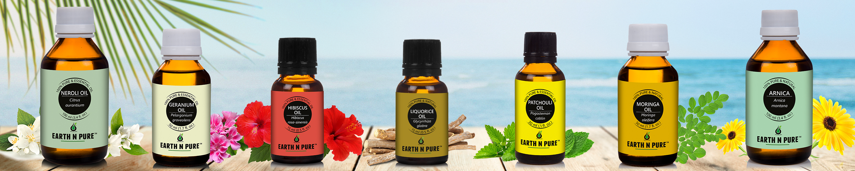 Amazon.com: Earth N Pure Premium Oils: Premium Oils Gift Set