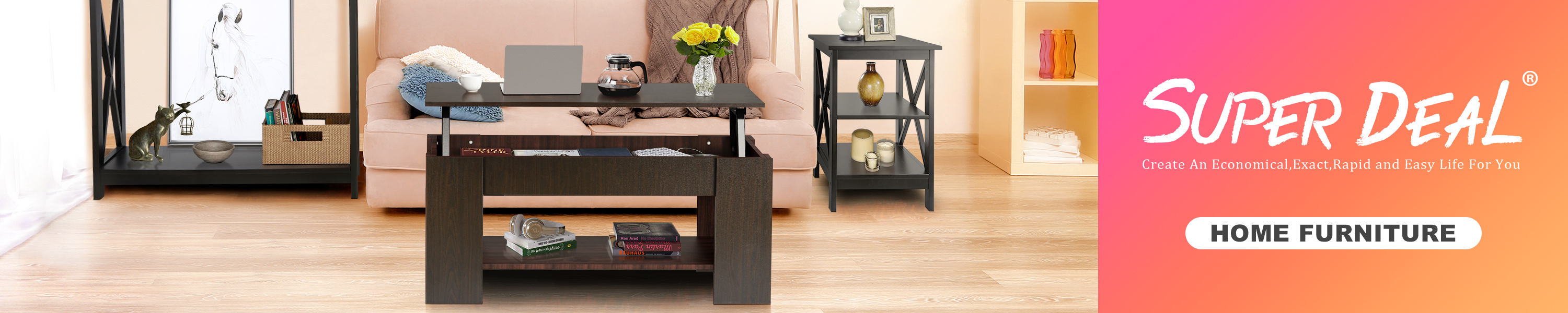 Amazon.com: SUPER DEAL: Coffee Table