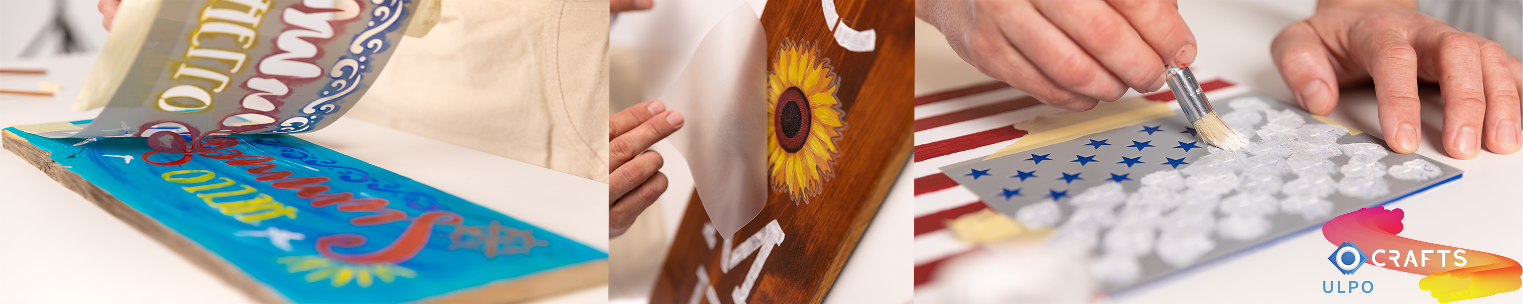 Amazon.com: Ulpo Crafts - Stencils & More: Complete Stenciling Kit