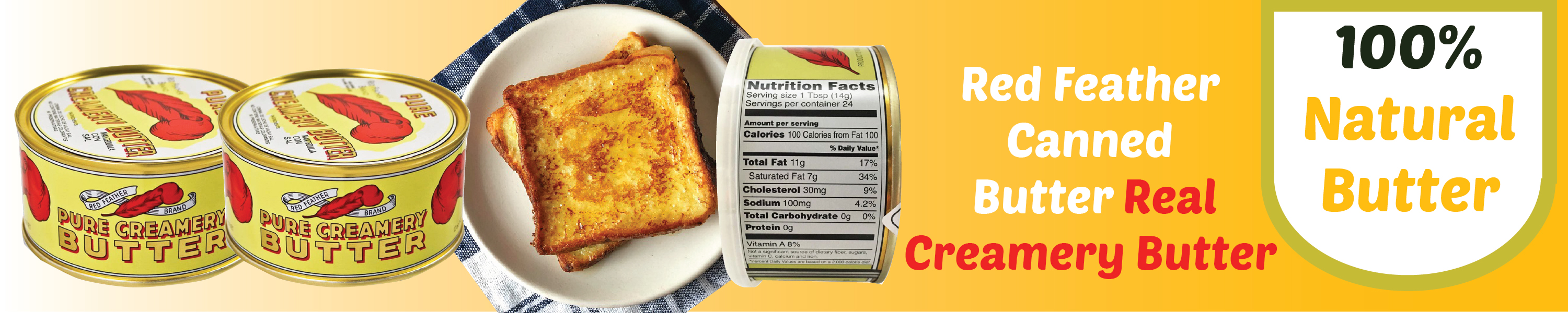 Amazon.com: Safecastle: Red Feather Butter