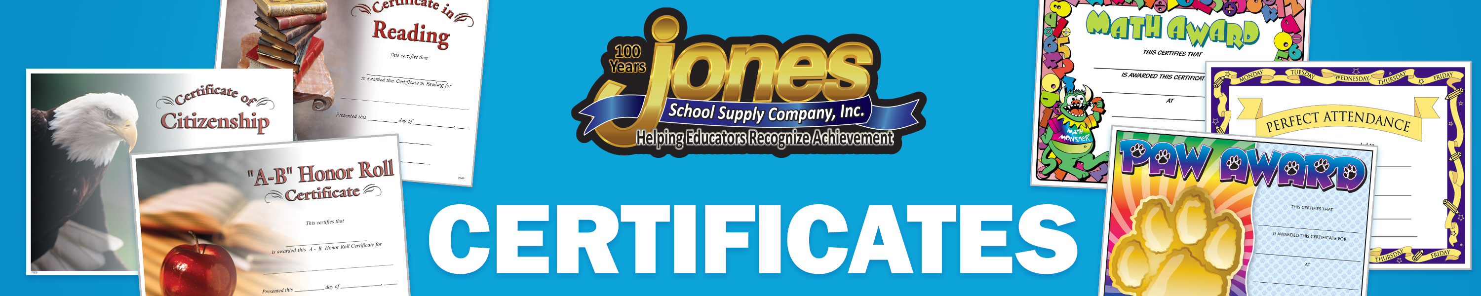 Amazon.com: Jones School Supply: Certificates
