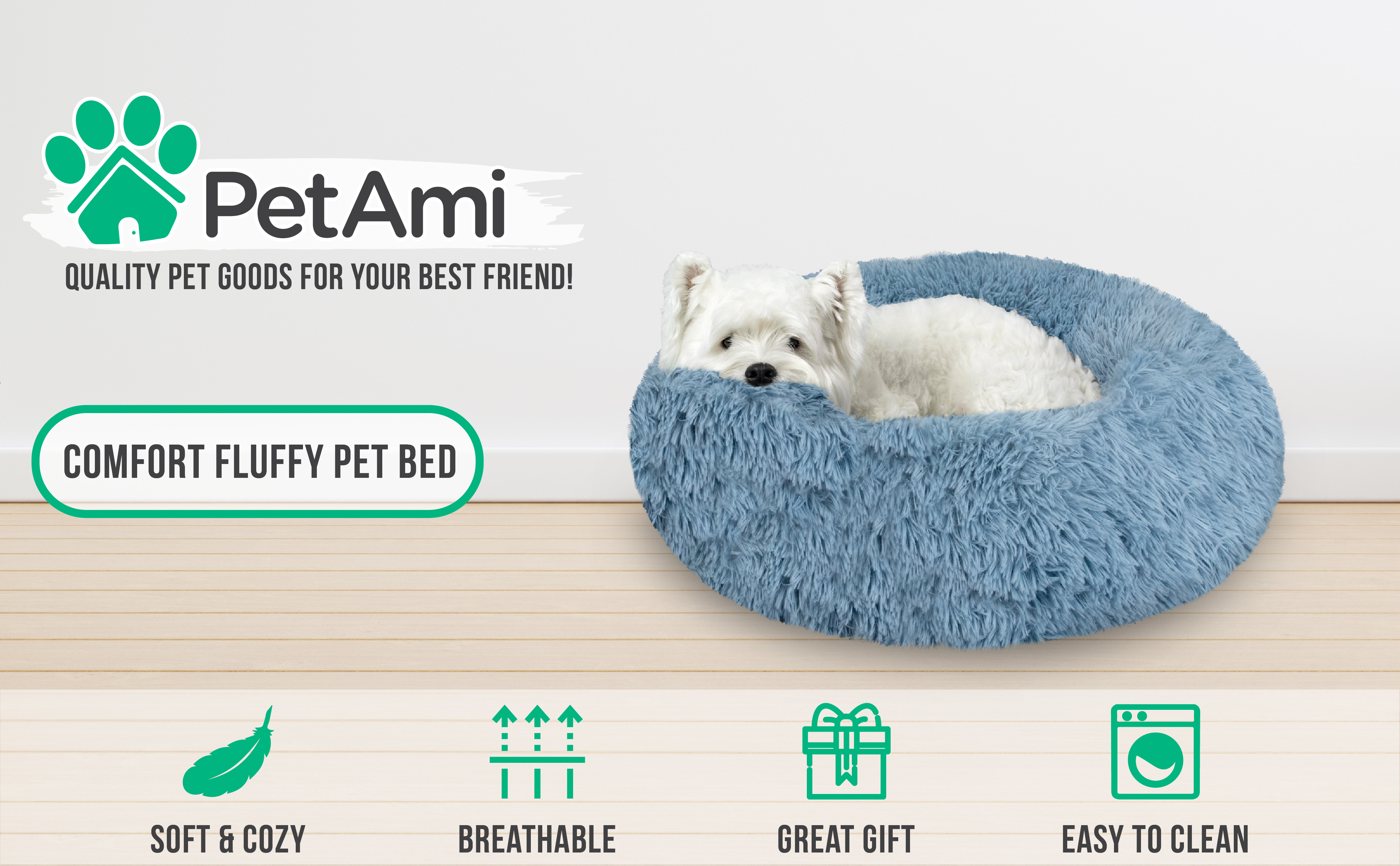 Amazon.com: PetAmi: Pet Bed