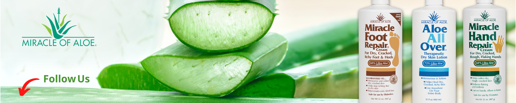 Amazon.com: Miracle of Aloe®: Aloe for hands & body