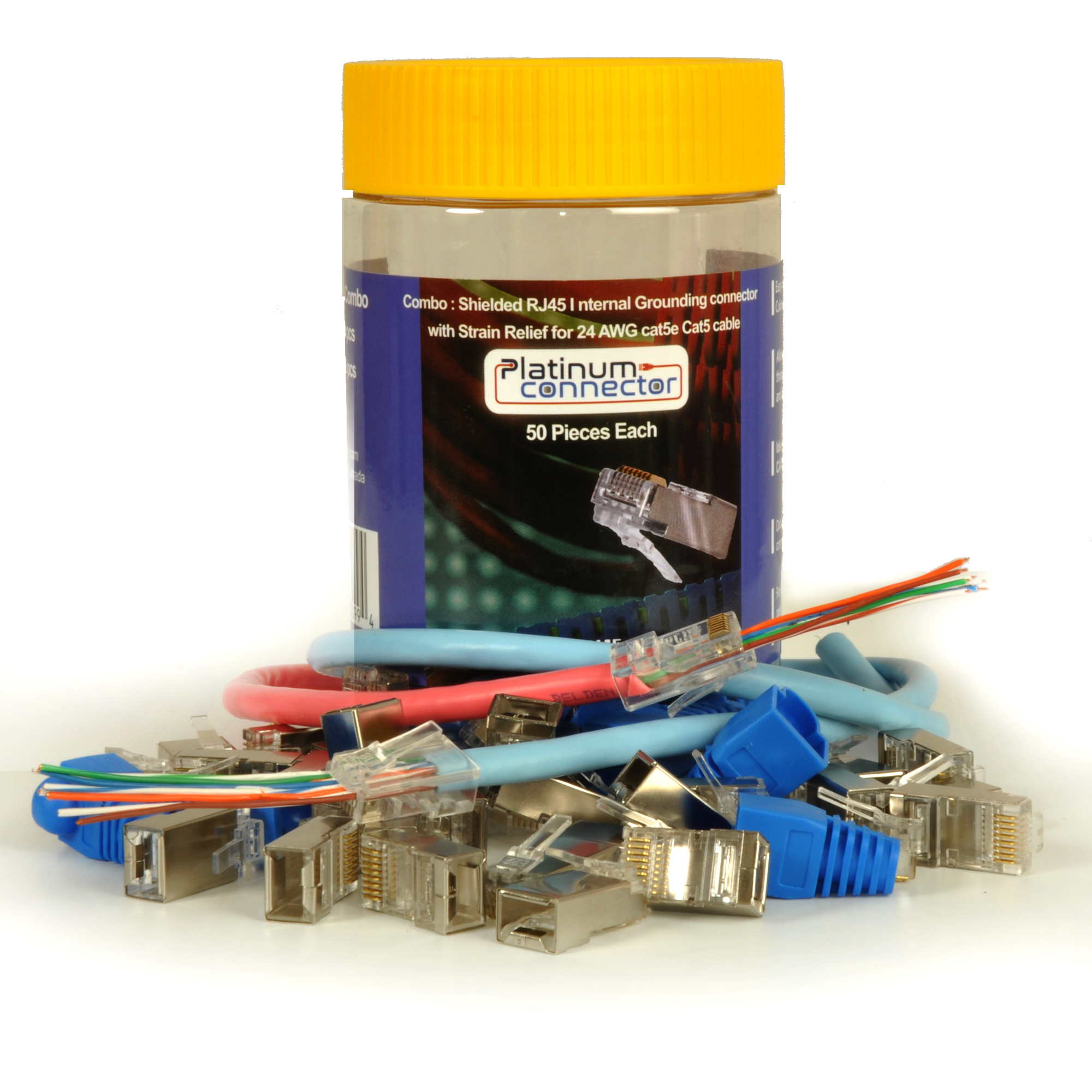 Amazon.com: Platinum Connector: Shielded/FTP Connector