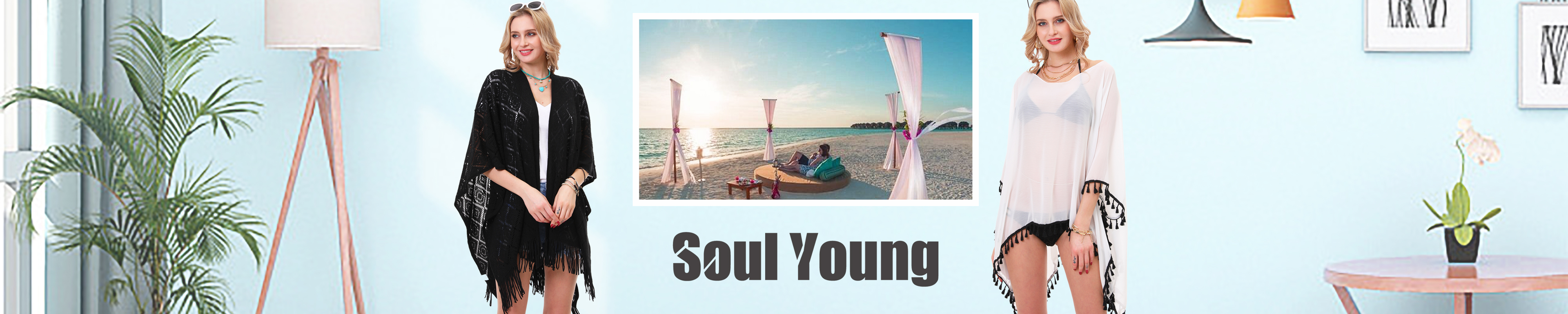 Amazon.com: sy soul young: Bikini Cover Up