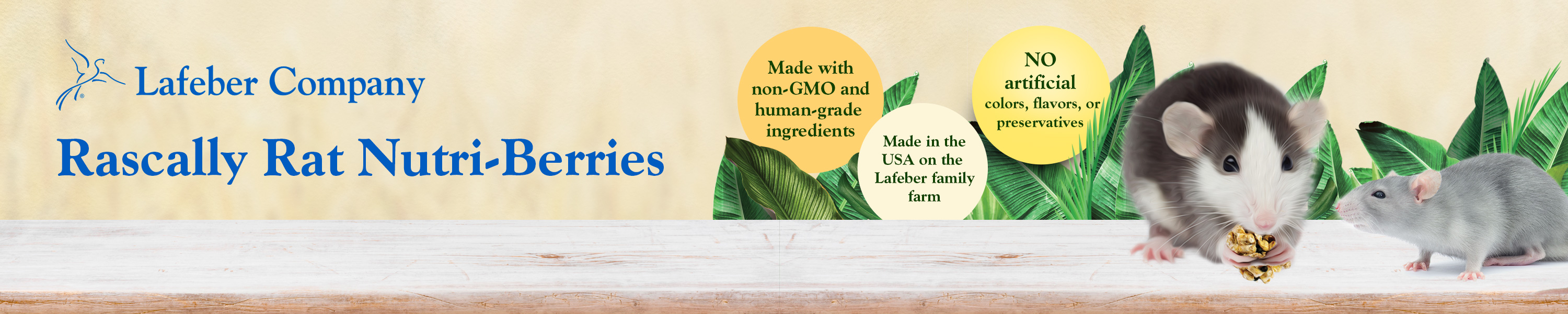 Amazon.com: LAFEBER'S: Rascally Rat Nutri-Berries