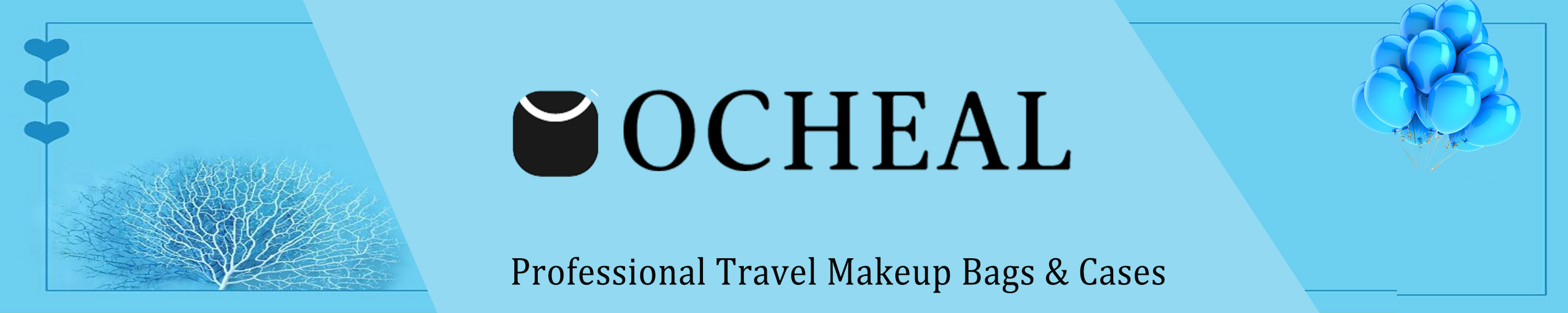 Amazon.com: OCHEAL: Double Layer Makeup Bags