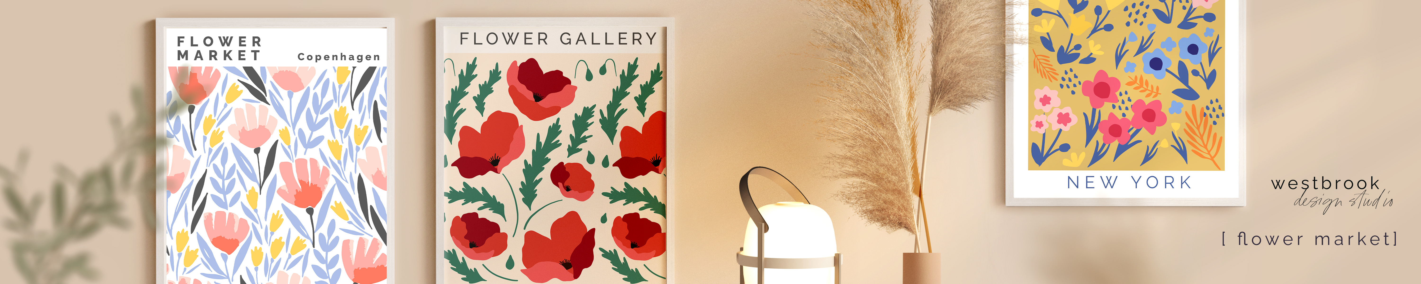 Amazon.com: WESTBROOK DESIGN STUDIO: Flower Market