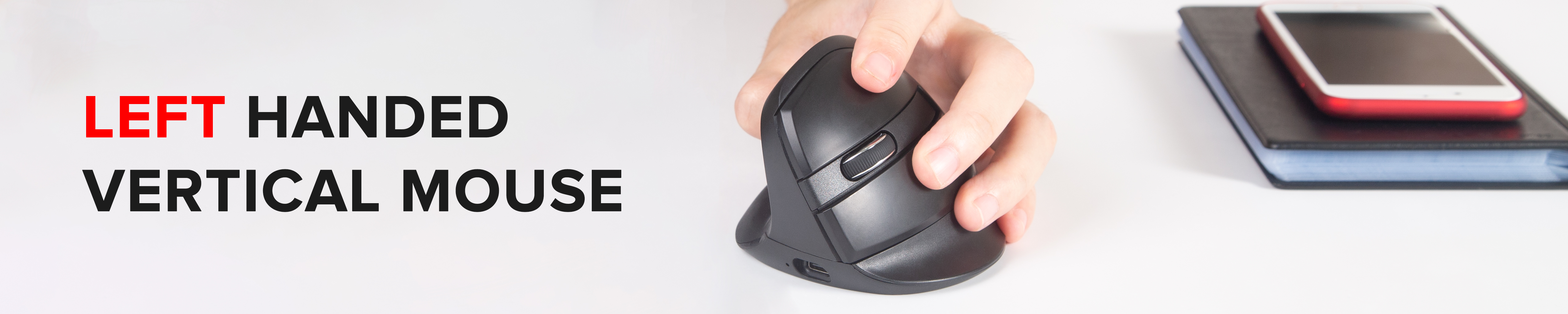 Amazon.com: DeLUX: Left handed Vertical Mouse
